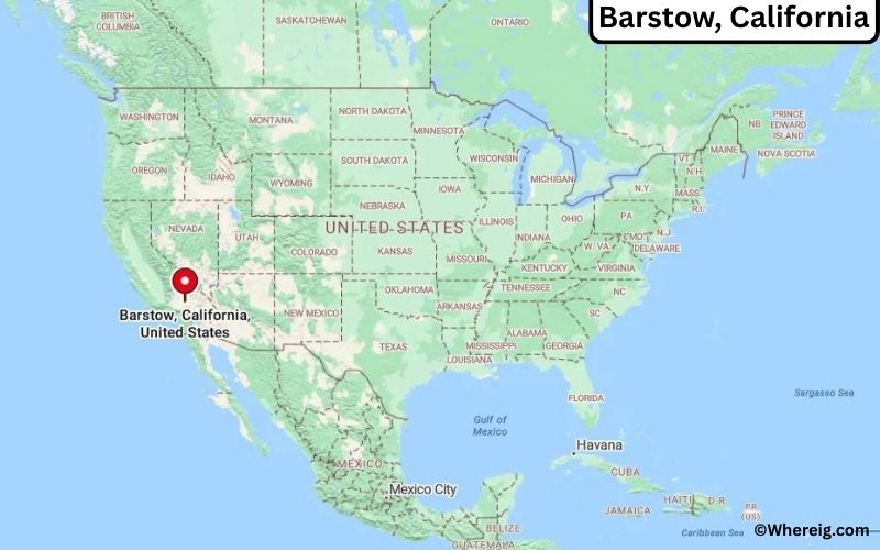 Where is Barstow in San Bernardino County, CA? | Location Map of ...