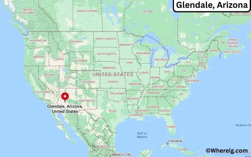 Where is Glendale, AZ, USA? | Location Map of Glendale, Arizona
