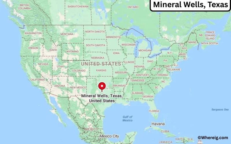 Where is Mineral Wells, TX, USA? | Location Map of Mineral Wells, Texas