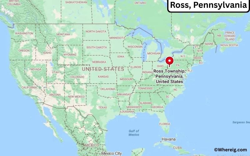Where is Ross, PA, USA? | Location Map of Ross, Pennsylvania