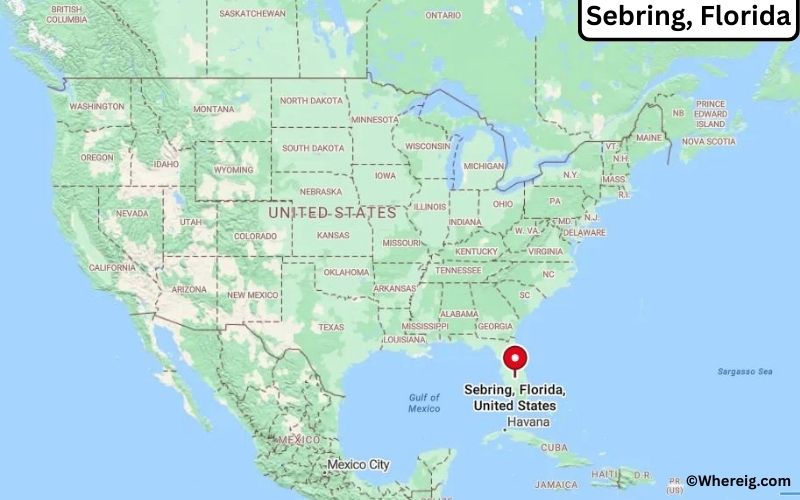 Where is Sebring, FL, USA? | Location Map of Sebring, Florida