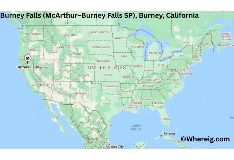 Where is Burney Falls (McArthur–Burney Falls SP) Located,Burney ...